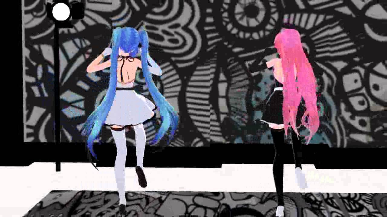MMD:Girls (motion + camera + wav download) - YouTube
