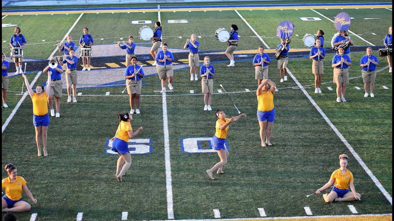 Clyde Fliers Marching Band: Meet the Band Excerpt 1 - 08-17-2022 - YouTube