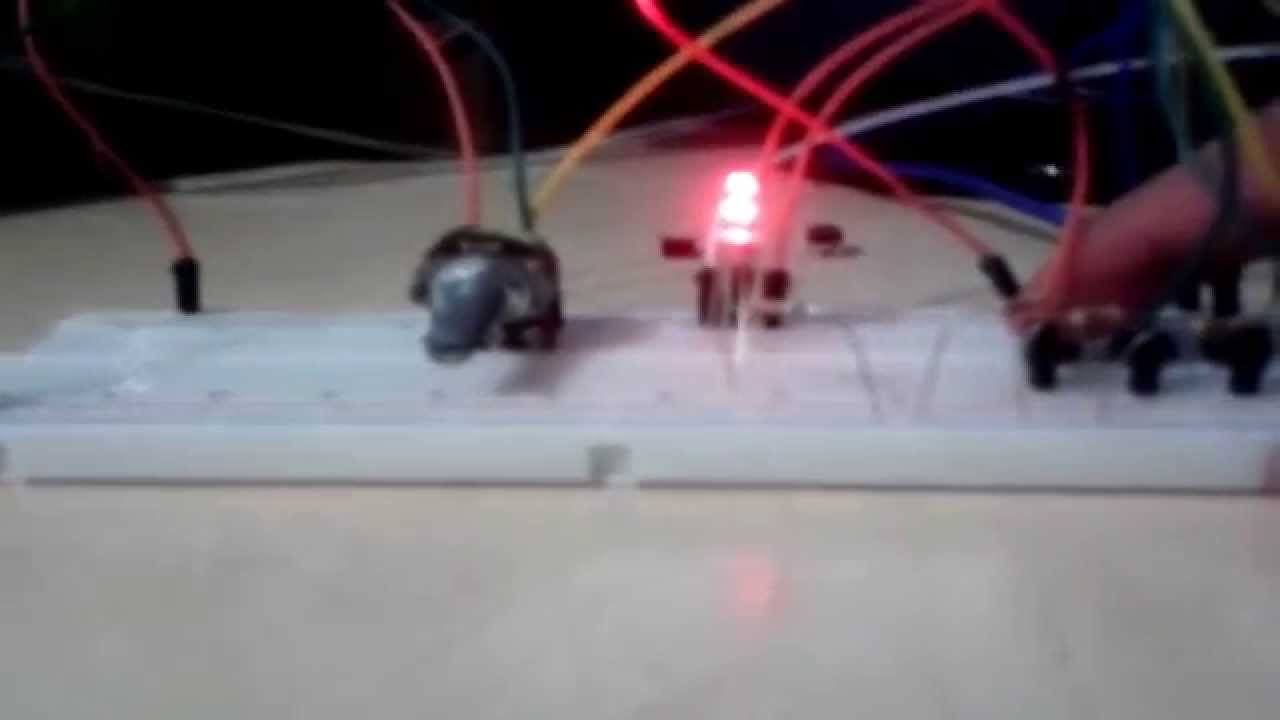 Arduino + Led RGB + Potenciómetro - YouTube