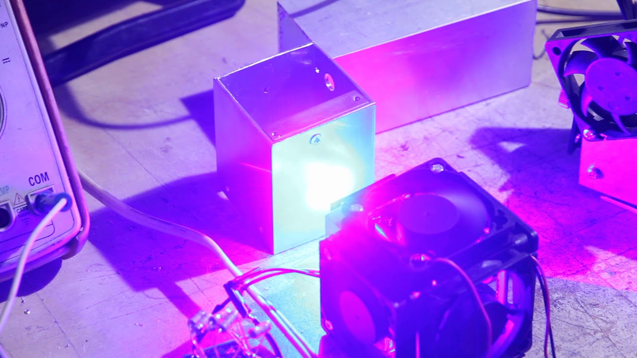 Presentation of 8.5W+ laser. Demo stand of 10W Endurance laser - YouTube