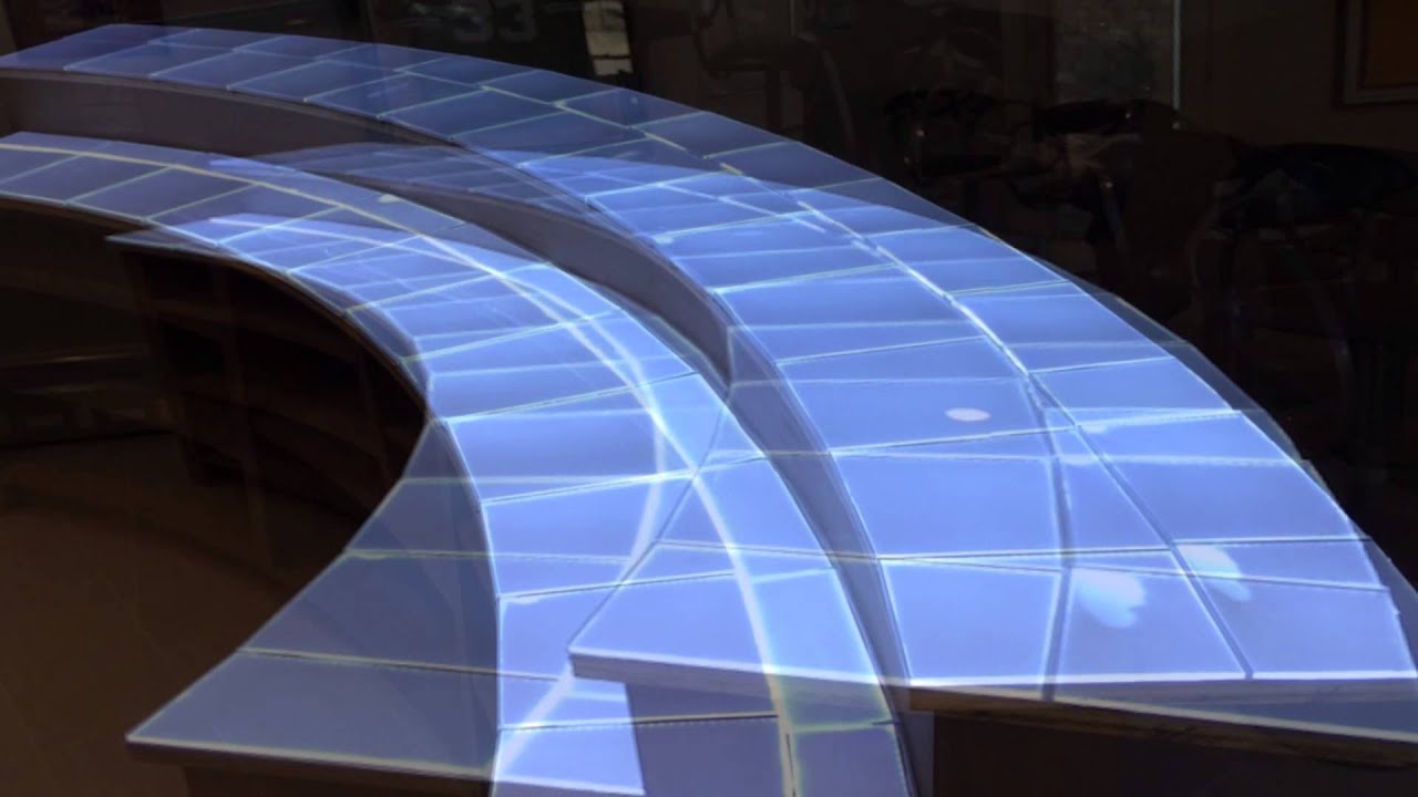 Backlit Onyx Bar using the SLABlite - YouTube