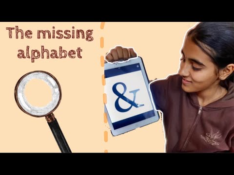 The 27th letter of the English alphabet habet🤔??? / Ampersand - YouTube