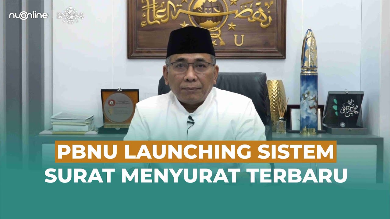 PBNU Launching Sistem Penomoran Surat-Menyurat Terbaru - YouTube