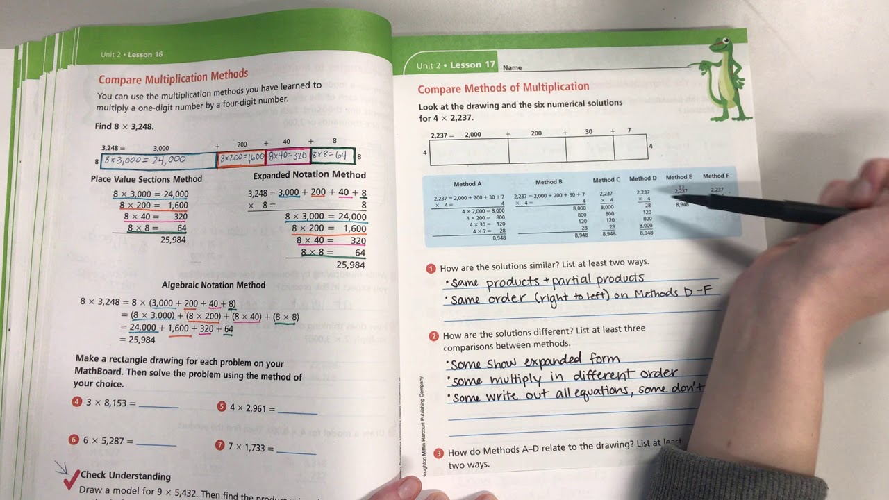 Unit 2 Lesson 17 PART 1 - YouTube