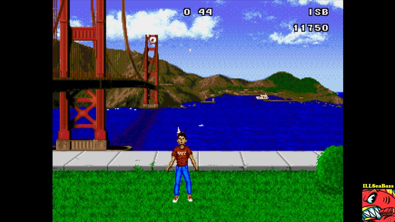 California Games: Foot Bag [SEGA GENESIS] 66,630 - YouTube