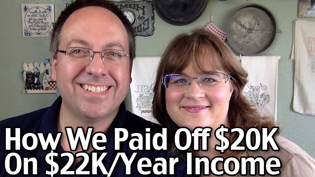 How We Paid Off $20,000 Debt In 5 Years On $22,000/Year Income - YouTube