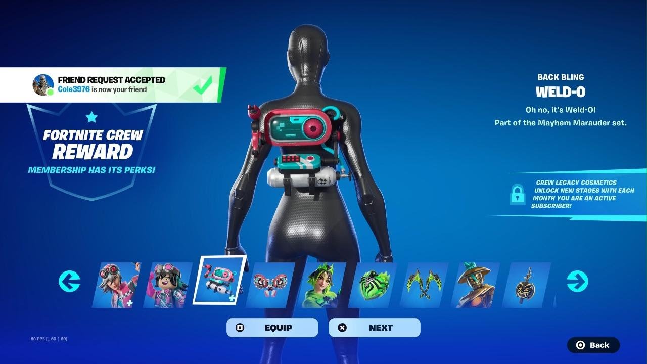 Checking! Out The New! August Crew Pack in Fortnite.!!! - YouTube