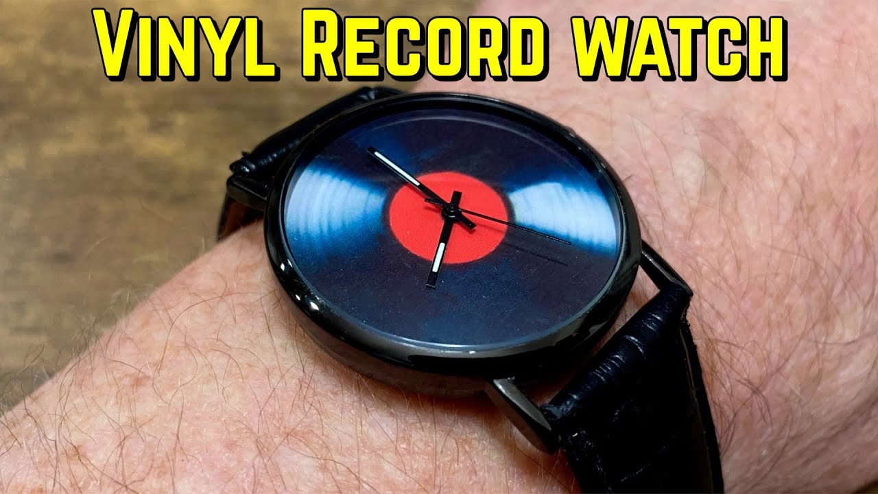 Vinyl Record Watch - YouTube