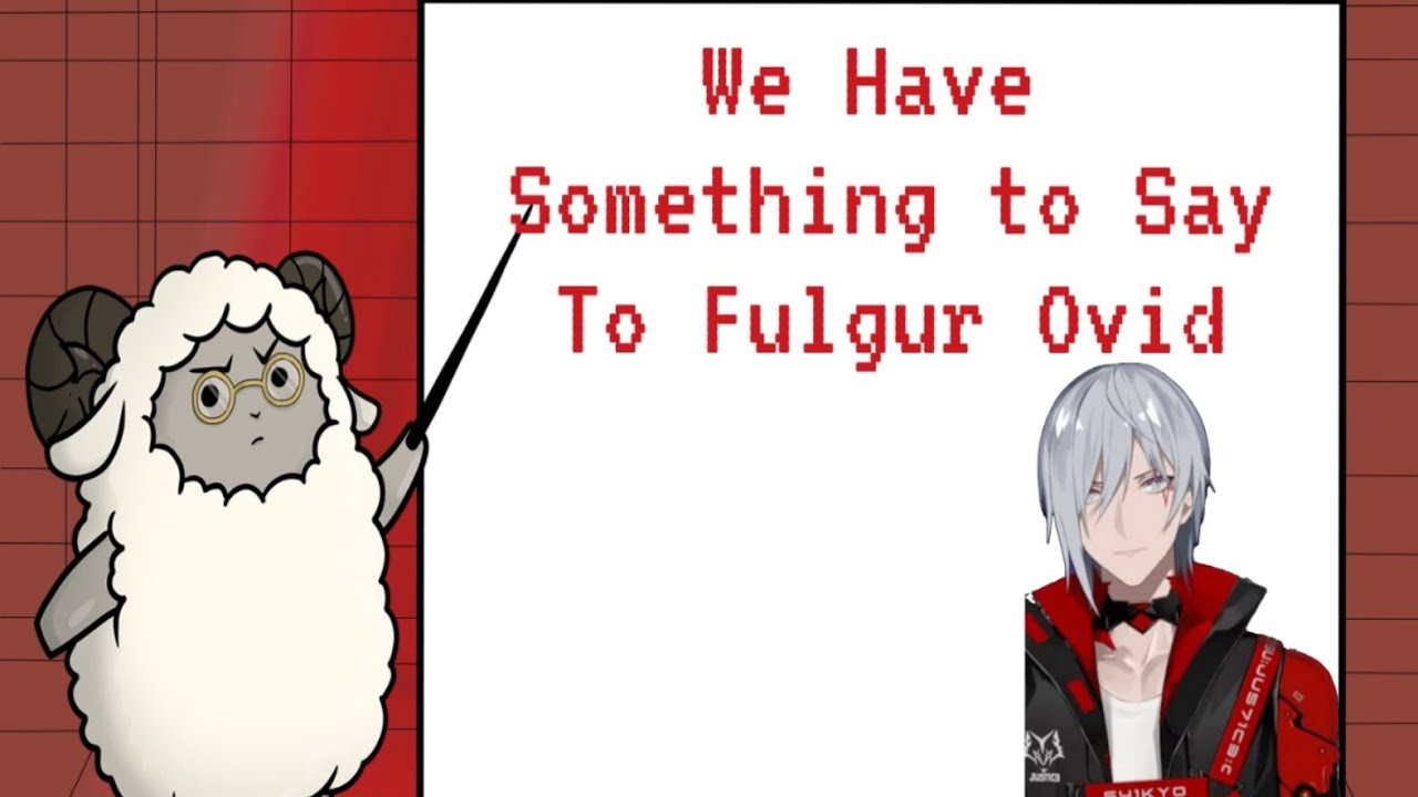 Comfydants Have Something to Say to Fulgur Ovid - YouTube