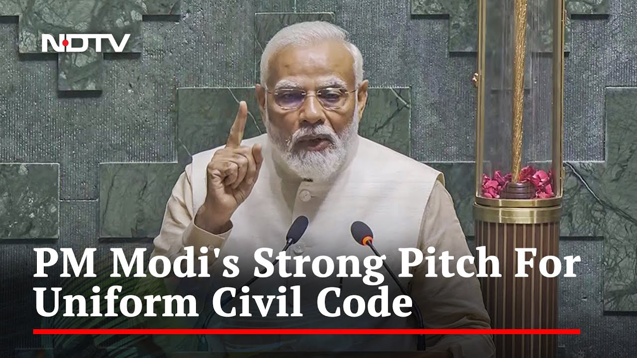 PM Modi Bats For Uniform Civil Code - YouTube