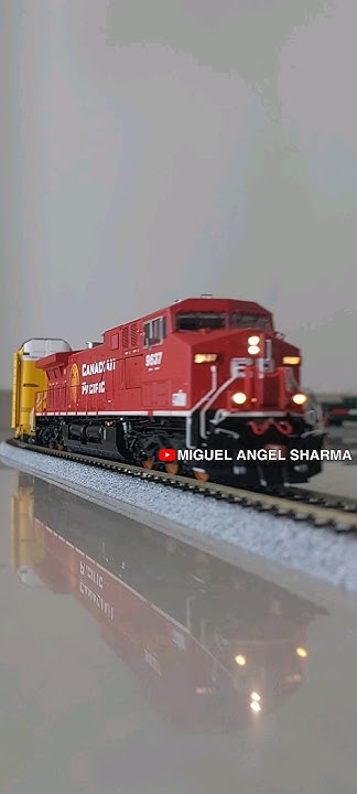 Locomotora Ho CP 9637 #cpkcrailway #ferromex #ferromodelismo #railroad #railway #train #rail # ...