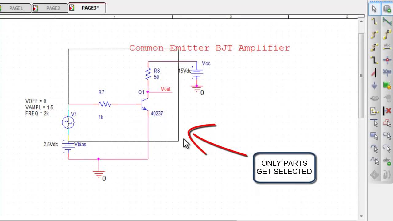 Orcad 16 5 Tutorial 3 Editing schematic design - YouTube