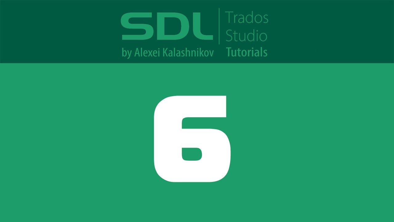 6 SDL Trados Studio: Creating Glossaries in MultiTerm - YouTube