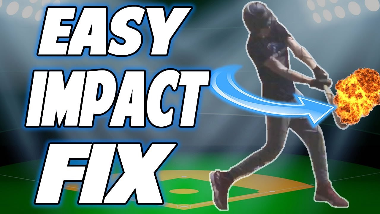 Easy Fix to Perfect Impact | Baseball Hitting Before and After (Pro ...