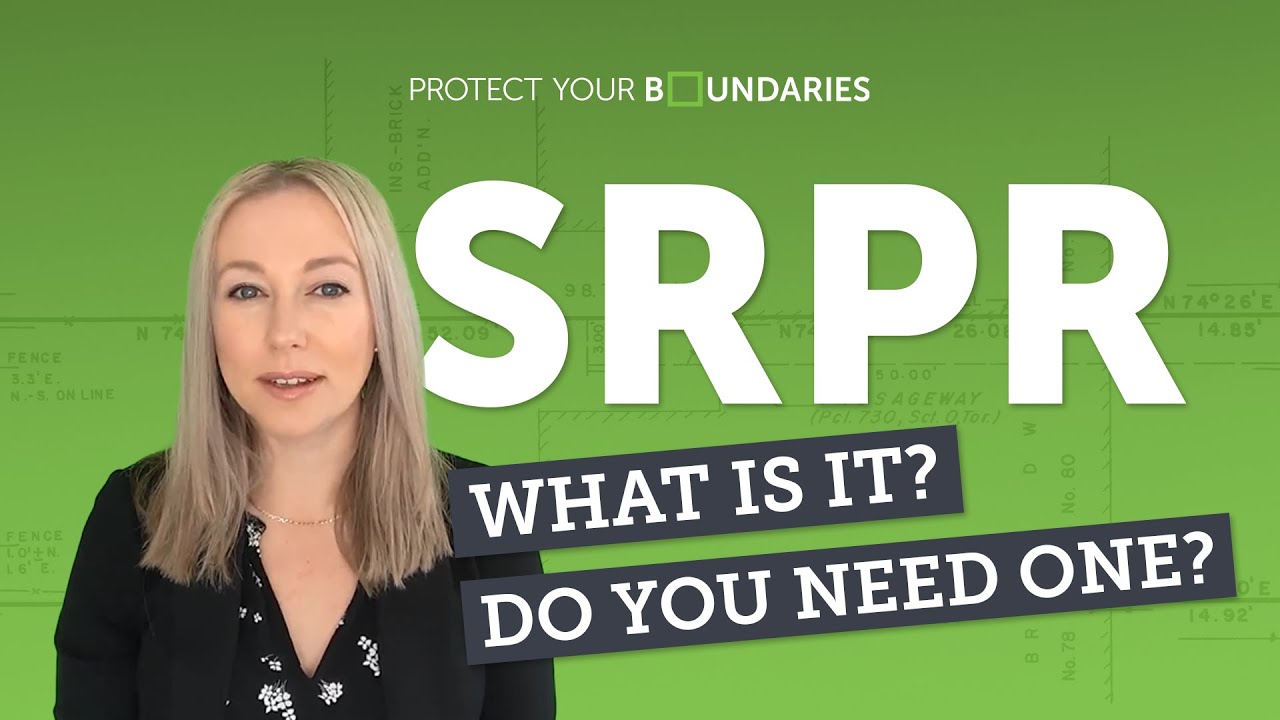 SRPR: The Gold Standard of Survey Plans - YouTube
