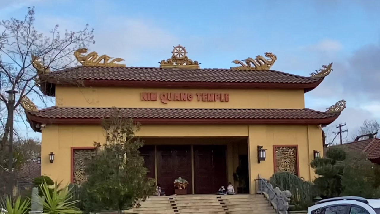 Faith || Buddhism | Going to the Kim Quang temple to get my kids ...