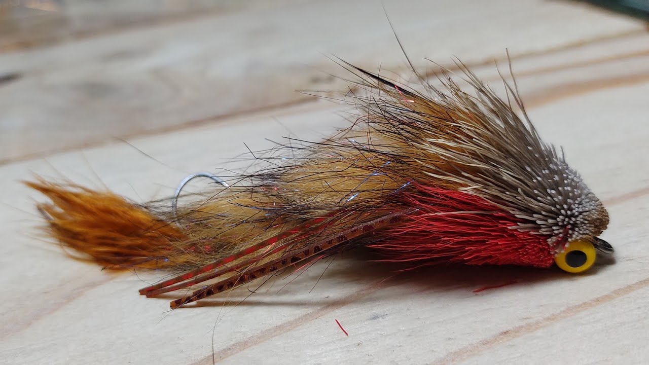 Brochette Leech - Big Streamer Fly Tying Instructions By Ruben Martin ...