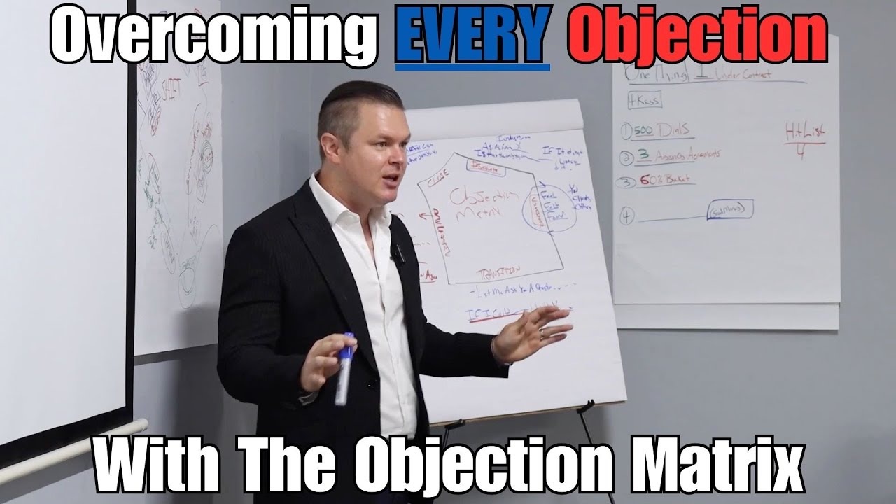 Overcoming EVERY Objection With The Objection Matrix; Real Estate ...