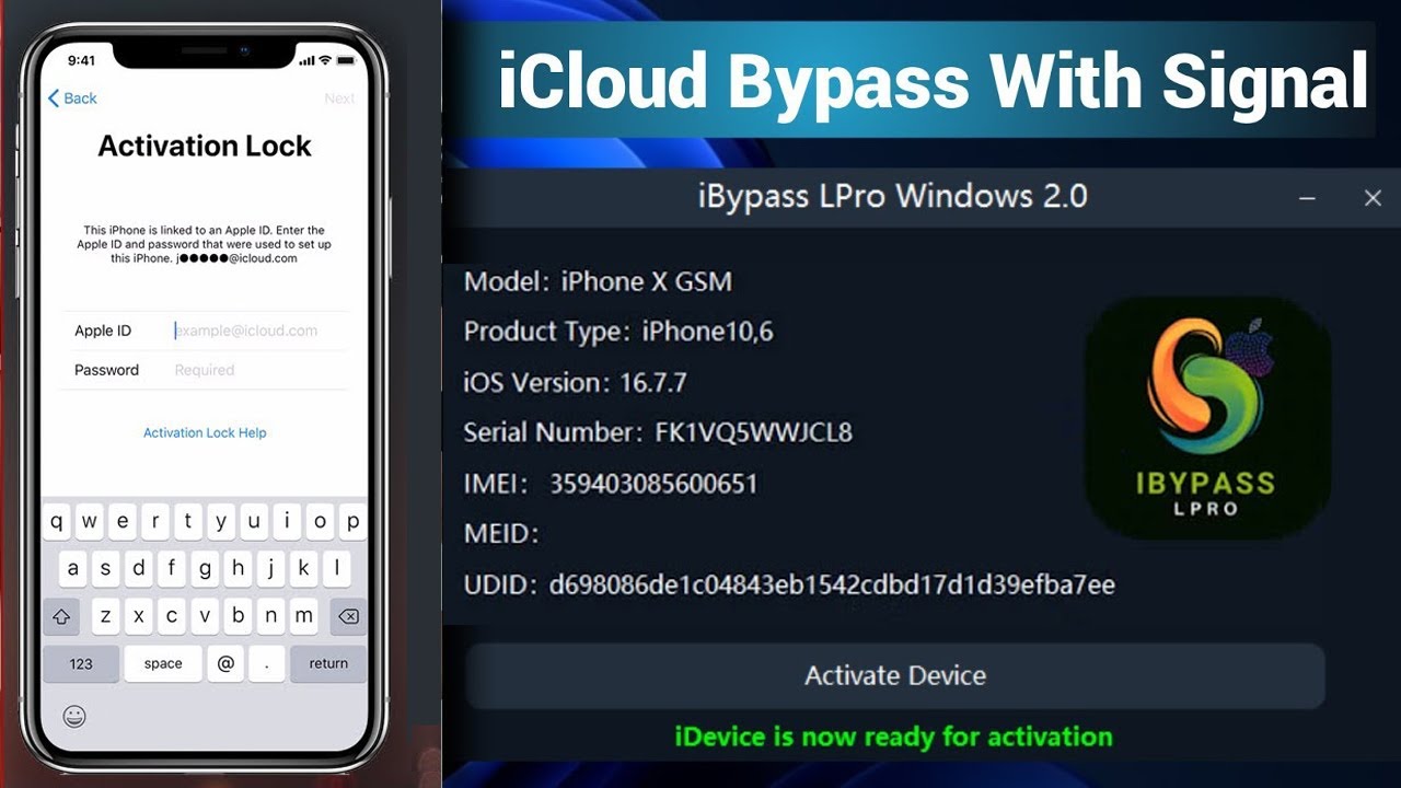 iBypass LPro Latest iOS 12/17 iCloud Bypass With Network | iBypass Lpro ...