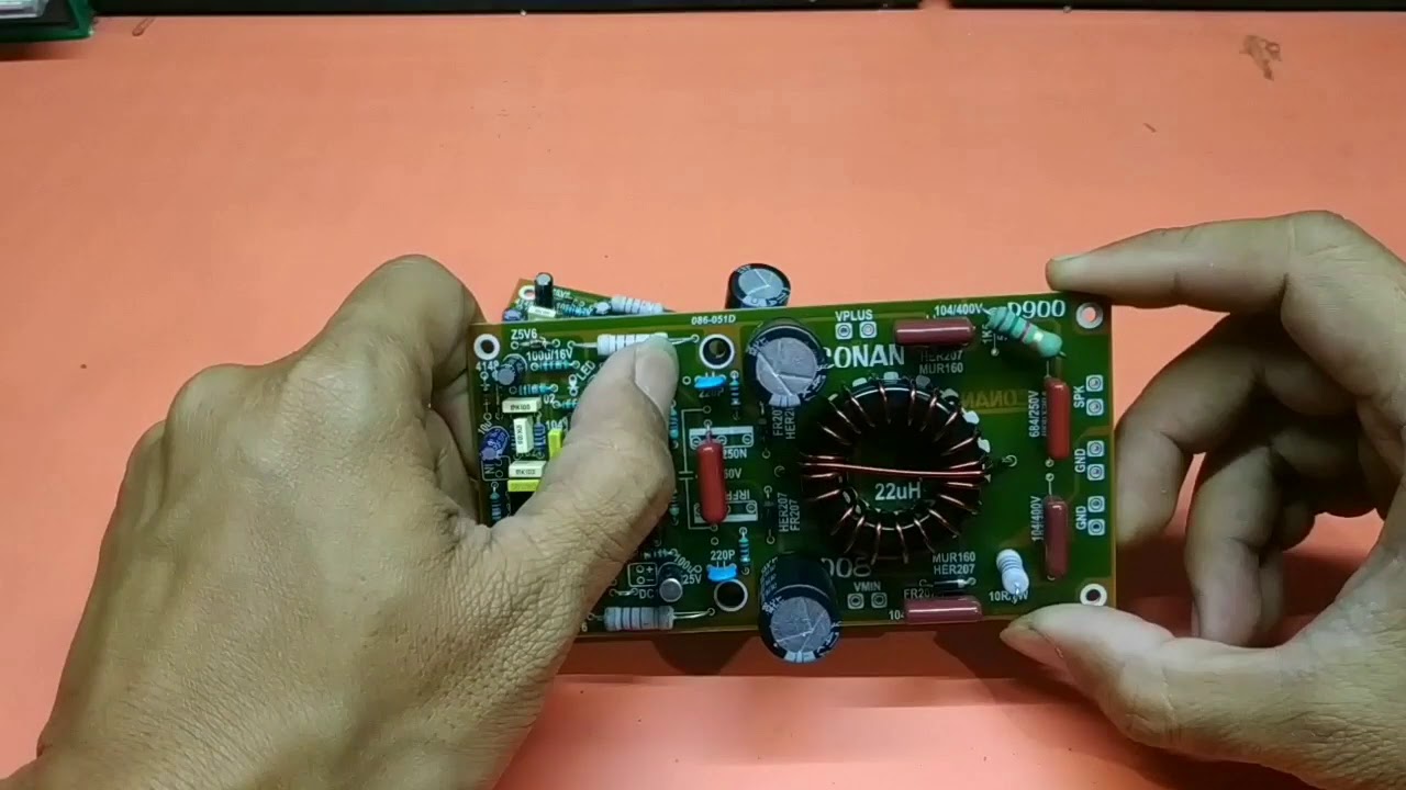 Kit Power Amplifier Class D900 V2 Review - YouTube