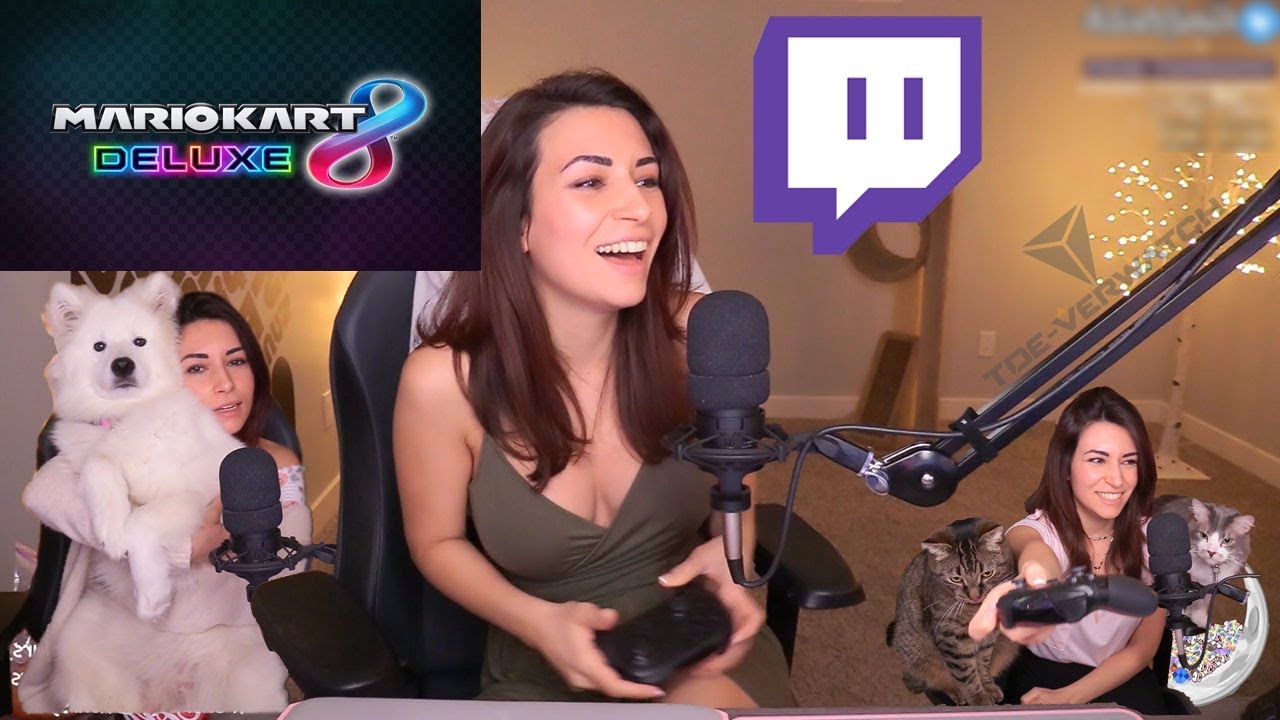 Alinity vs Mario Kart 8 Rage FAIL Gameplay Highlights from Twitch - YouTube