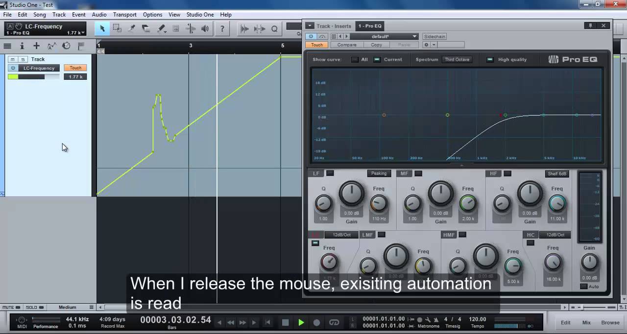 Studio One Automation Modes - YouTube