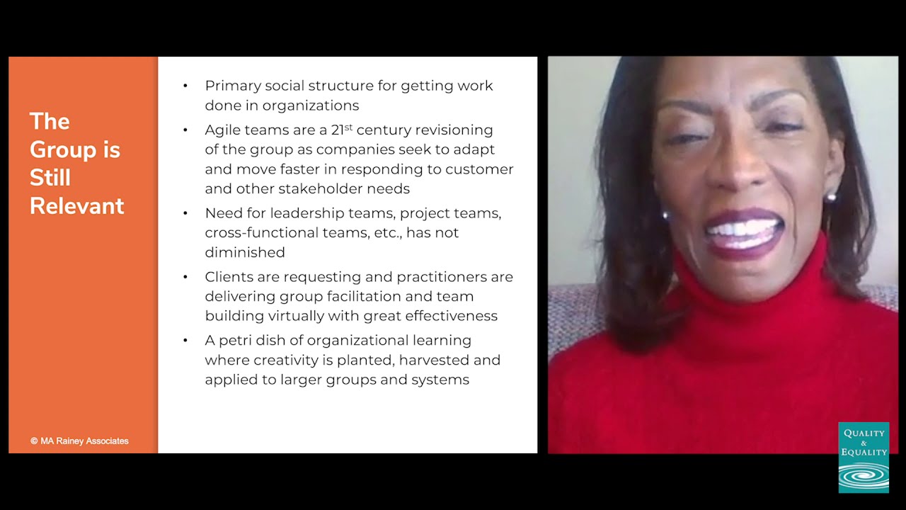 Relevance, History, & Strategies for Effectiveness with Groups: A ...