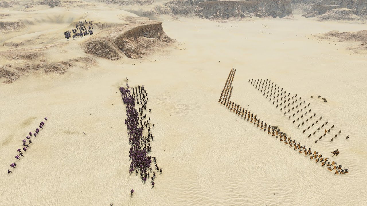 Aserai vs. Empire Epic Battle! | Mount & Blade II: Bannerlord - Skein ...