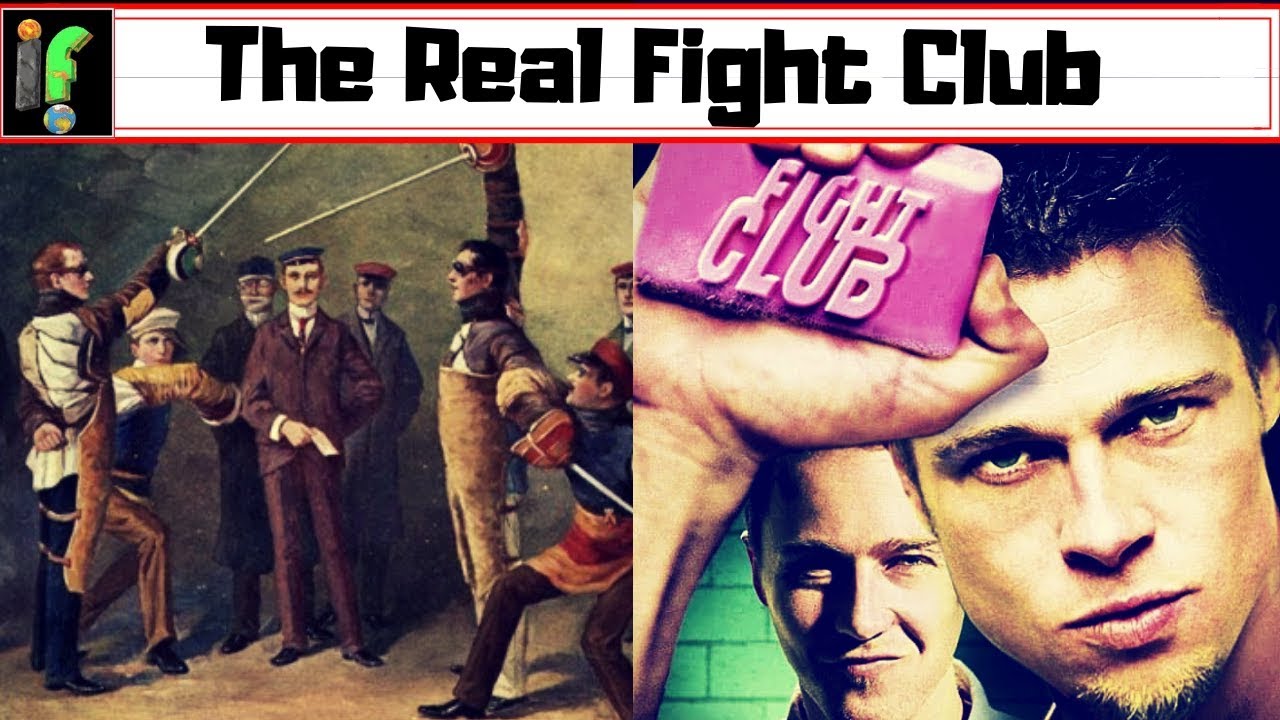 The real Fight clubs of Mensur Fencing - YouTube