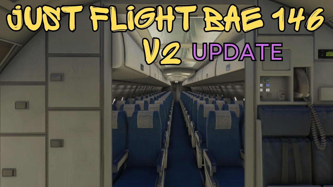 Microsoft Flight Simulator Just Flight Bae 146 v2 PC Marketplace Update ...
