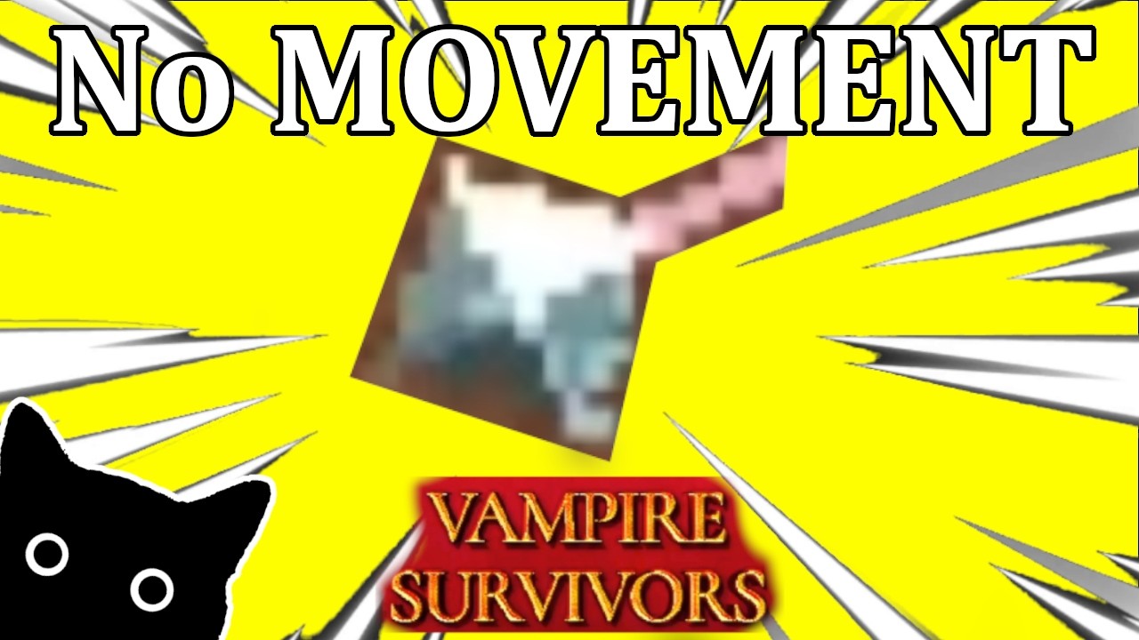 Runetracer NO Movement | Vampire Survivors Gameplay - YouTube