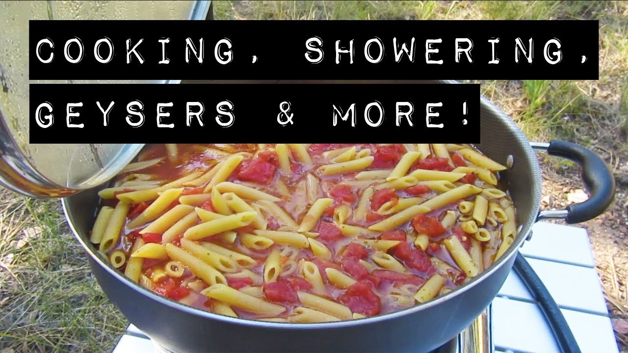 Cooking, Showering, Geysers & More! (Vanlife/Living in an SUV) - YouTube