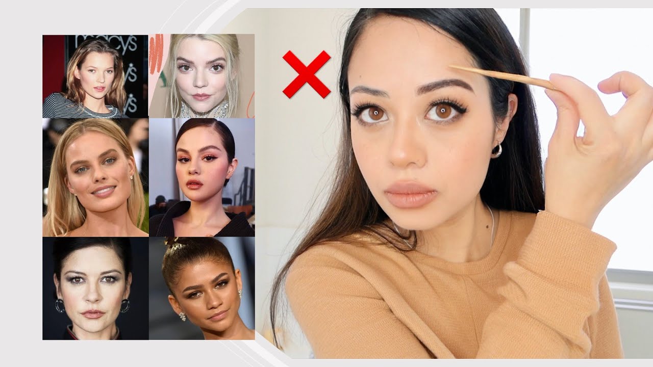 Eyebrows can enhance your facial features & face shape | Best brows for ...