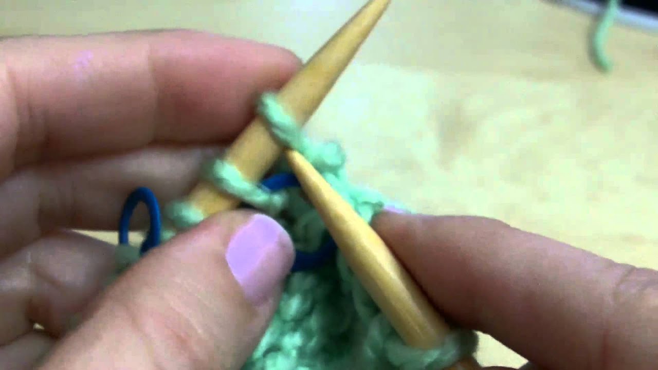 - How to knit - an Easy and Fast Drop Stitch Scarf #1- [knitting tutorial for beginners] - YouTube
