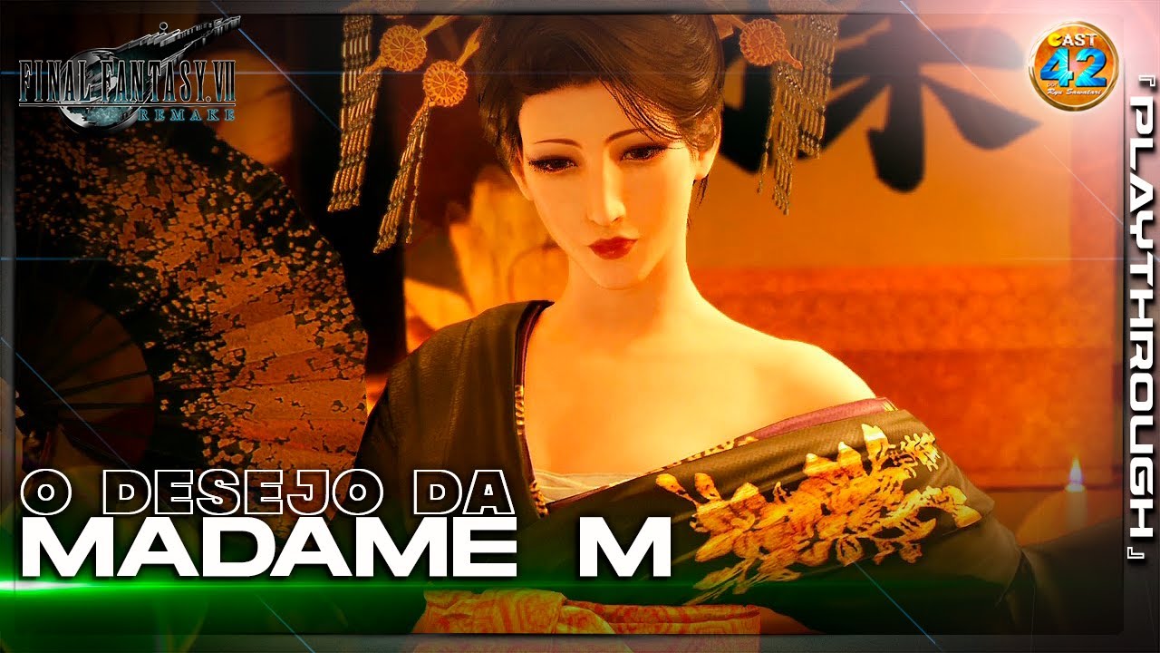 FINAL FANTASY VII REMAKE : Madame M 『 Playthrough #18 』〘 PS4 Pro HDR ...