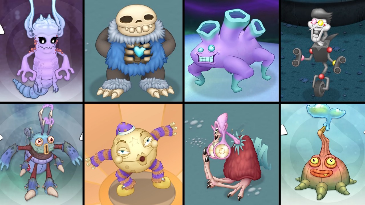 ALL Monsters Fanmade by Nova \ MSM | My Singing Monsters - YouTube