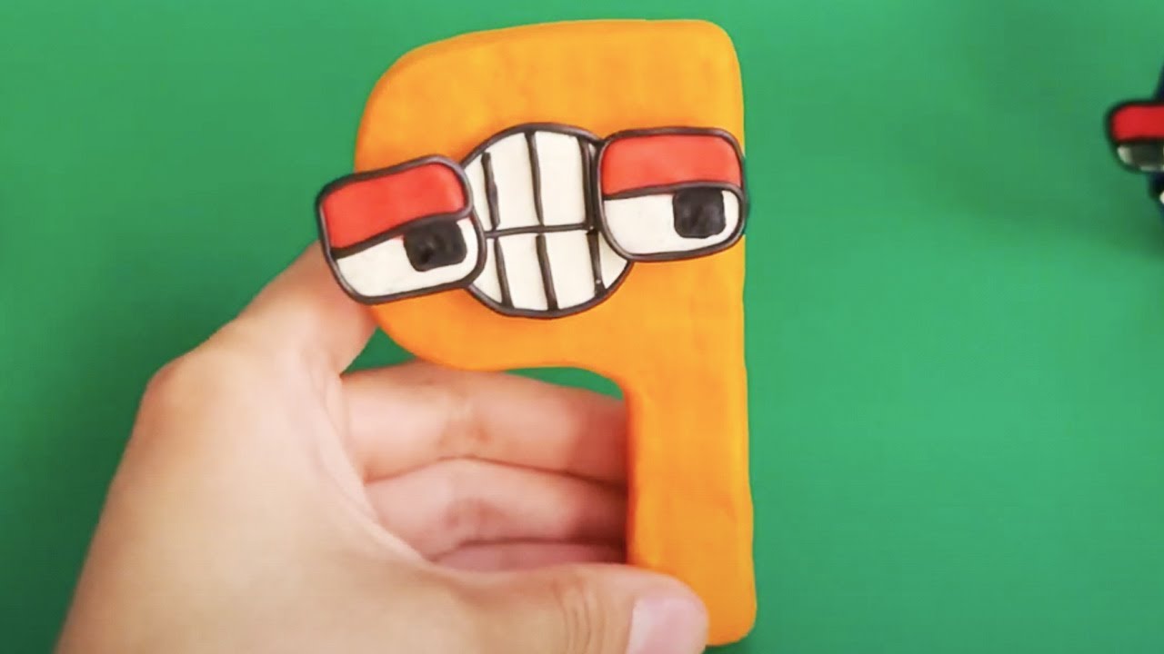 Number Lore 9 BUT in Clay! Clay Girl. - YouTube