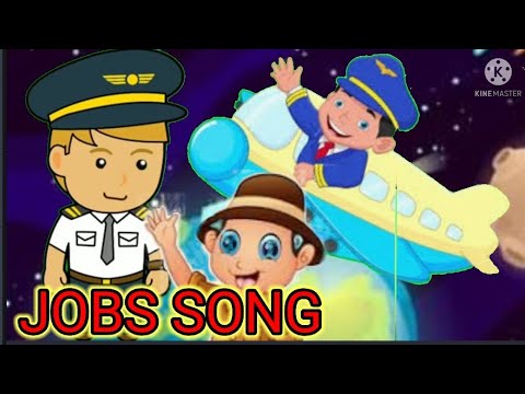 WHAT DO YOU WANT TO BE ?//JOBS SONG - PROFESSION//KIDS POEM//BABY ...