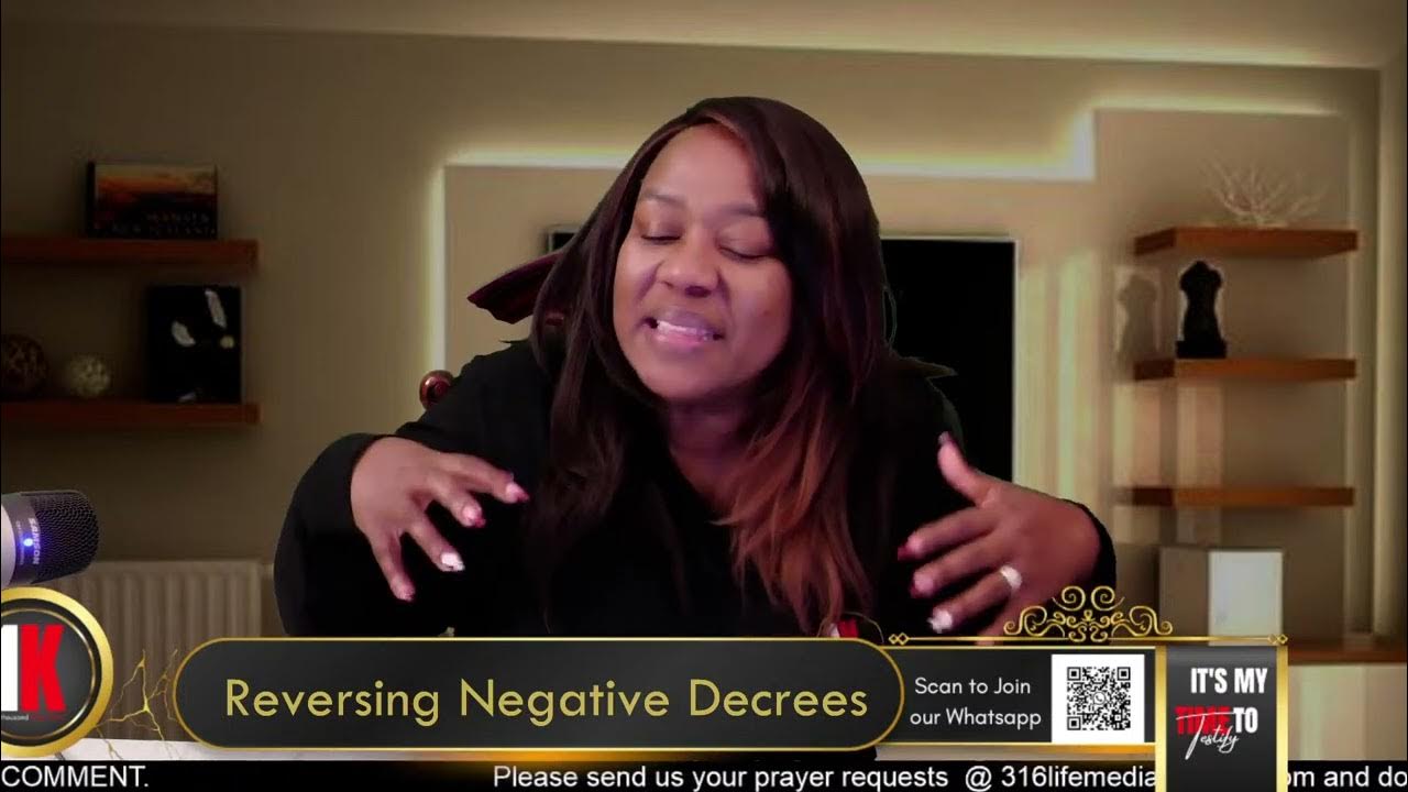 Reversing Negative Decrees | #protocolbreakingprayers #PBP - YouTube