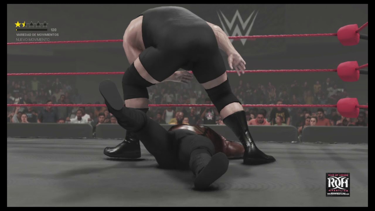 WWE 2K19 - Brutal Kill vs. Big Daddy V (Battle of Giants) - YouTube