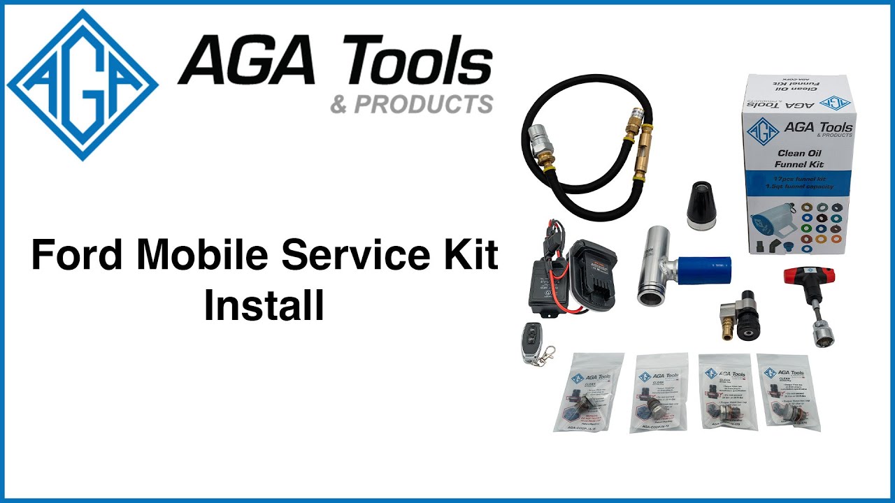 AGA Tools Ford Mobile Service Kit Install - YouTube