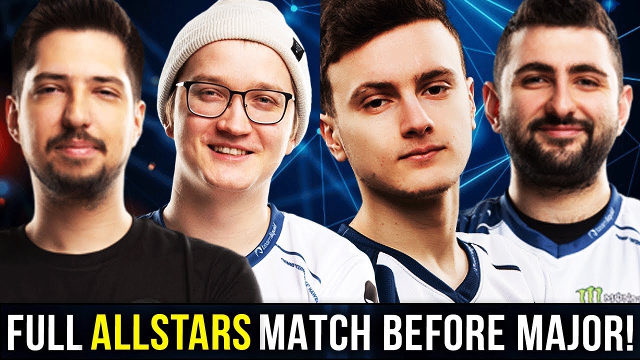 FULL Allstars Match Before Leipzig Major 2020 ft. Miracle, gh, w33 ...