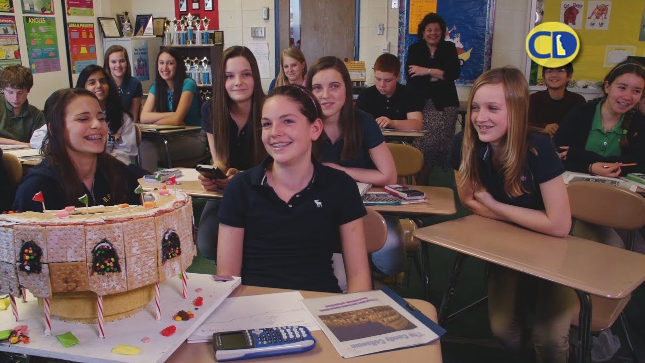 Geo-Bread Math at H.B. du Pont Middle School - YouTube