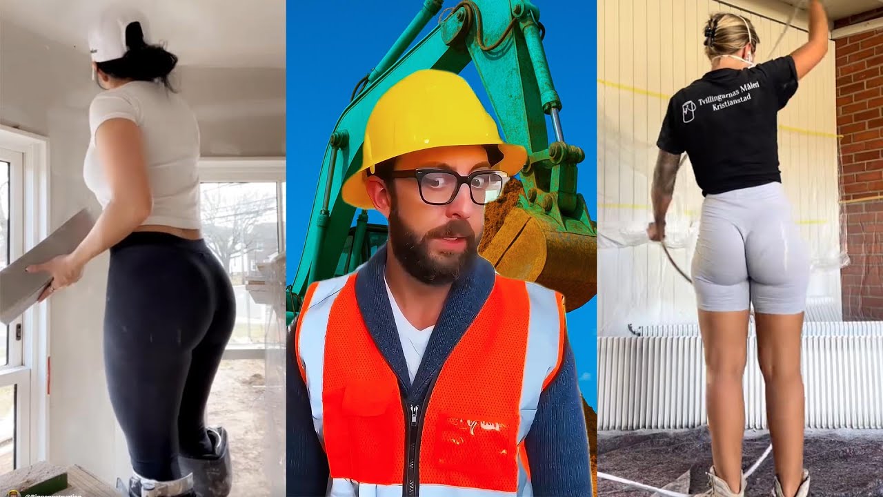 Mr. Adam’s Funniest Construction Worker Fail Moments! - YouTube