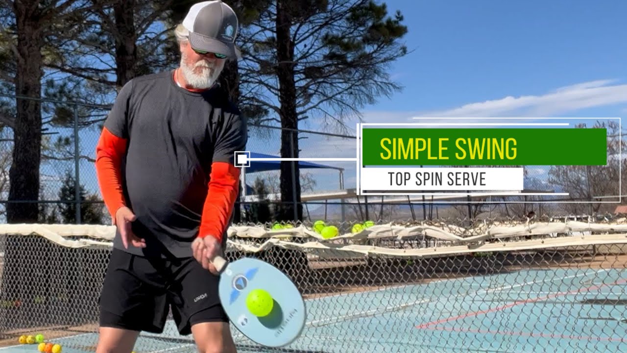 A Simple, Reliable Top Spin Serve Will Change Your Game! - YouTube
