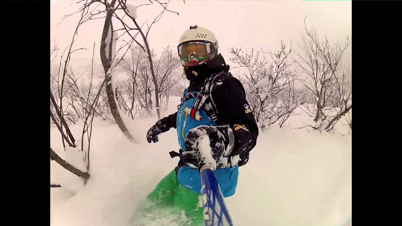 deep powder snowboarding engelberg titlis switzerland 2014 - YouTube