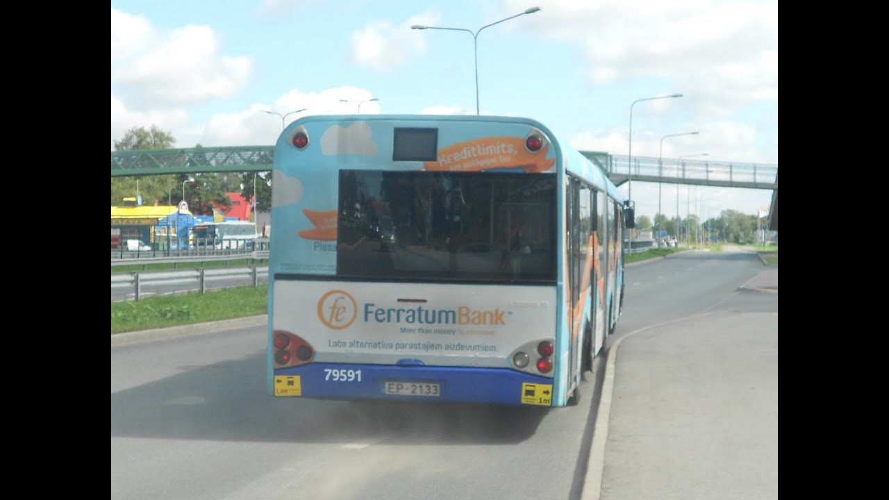 22. Autobusu maršruts Abrenes iela - Lidosta "Rīga" - YouTube