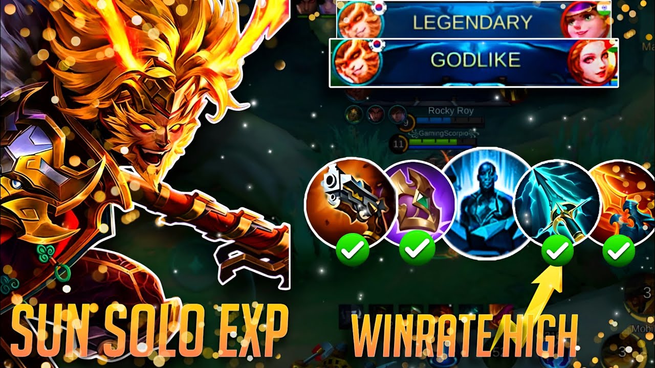 💥2025 EXP💥 SOLO Gameplay | BEST BUILD FULL CARRY | MOBILE LEGENDS BANG ...