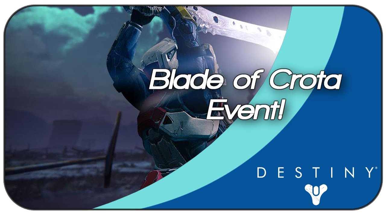 Destiny Blade of Crota Event! Sword Gameplay! - YouTube