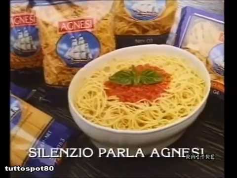 Spot PASTA AGNESI versione PARLATA 1988